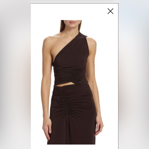 A.L.C. | Skirts | Alc Elegant Oneshoulder Skirt Set | Poshmark